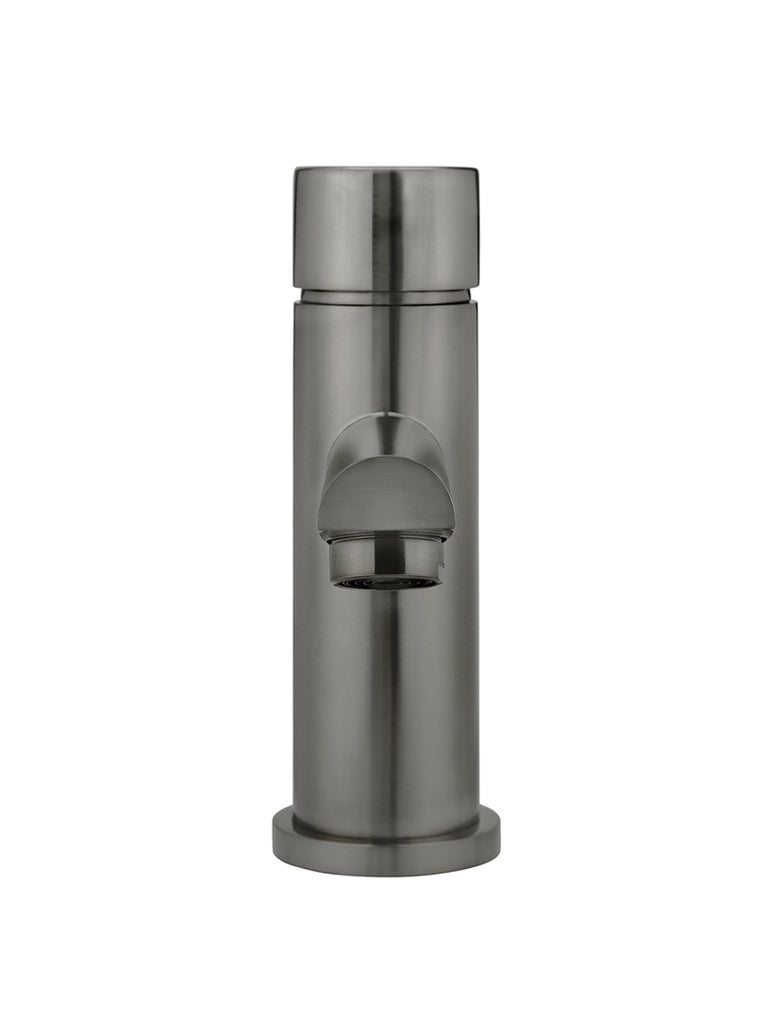 Round Pinless Basin Mixer - Shadow (MB02PN-PVDGM) | Meir NZ